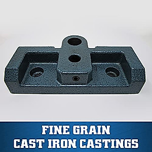 Wilton LP6 Low-Profile Drill Press Vise, 6" Jaw Width, 6" Jaw Opening, 2" Jaw Depth (11746)