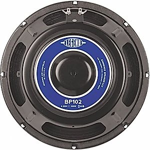 Legend BP102 10" Bass Amplifier Speaker, 400 Watts at 8 Ohms