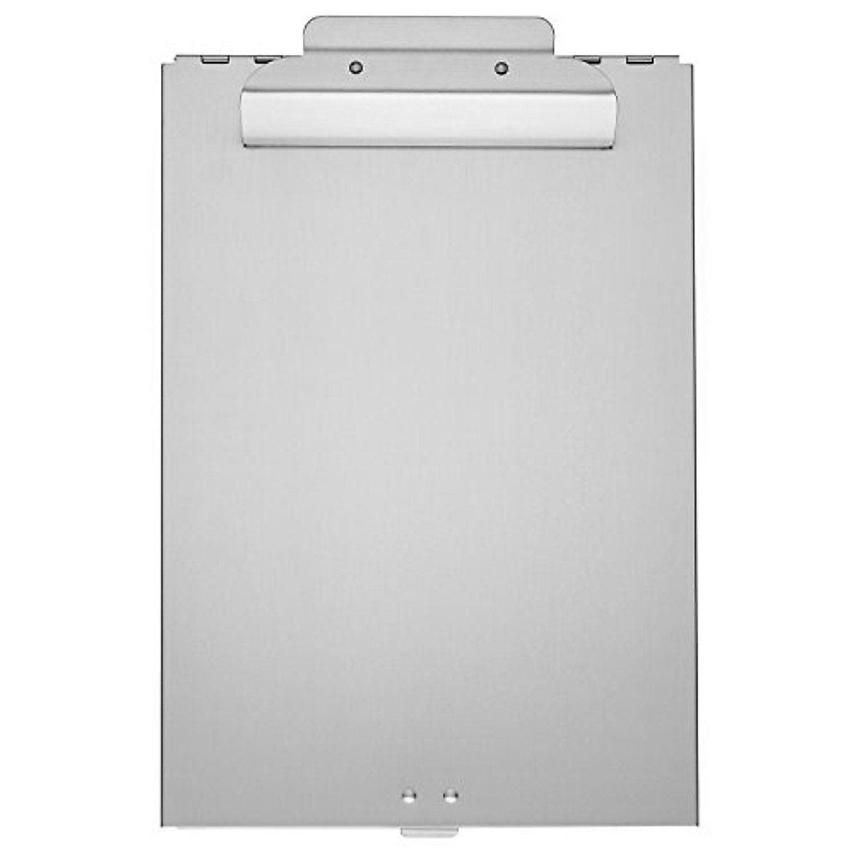 Blue Summit Supplies Aluminum Dual Storage Clipboard, 2 Compartments, Large Heavy Duty Clip for Letter Paper, Great for Office, Jobsite or Classroom