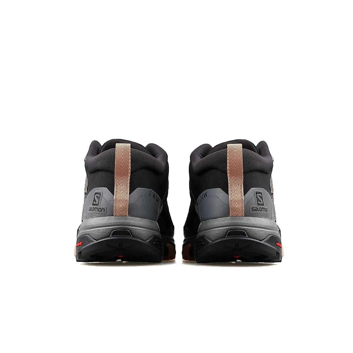 Salomon X ULTRA 4 Hiking Shoes for Women, Black/Quiet Shade/Sirocco, 8.5