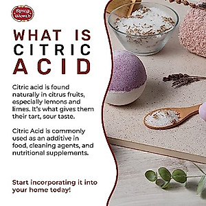 Spicy World Pure Citric Acid, 10 Pound - Food Grade & Non-GMO- Natural Food Preservative, Beauty Ingredient