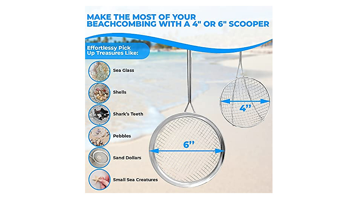 Sand Dipper Beach Scoop: Your Ultimate Treasure Tool