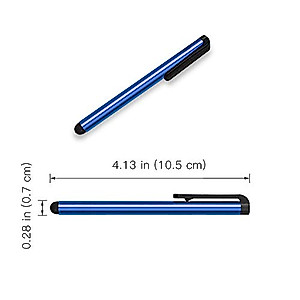 homEdge Slim Stylus Pen Set of 20 Pack, Universal Stylus Compatible with All Device with Capacitive Touch Screen – 10 Color
