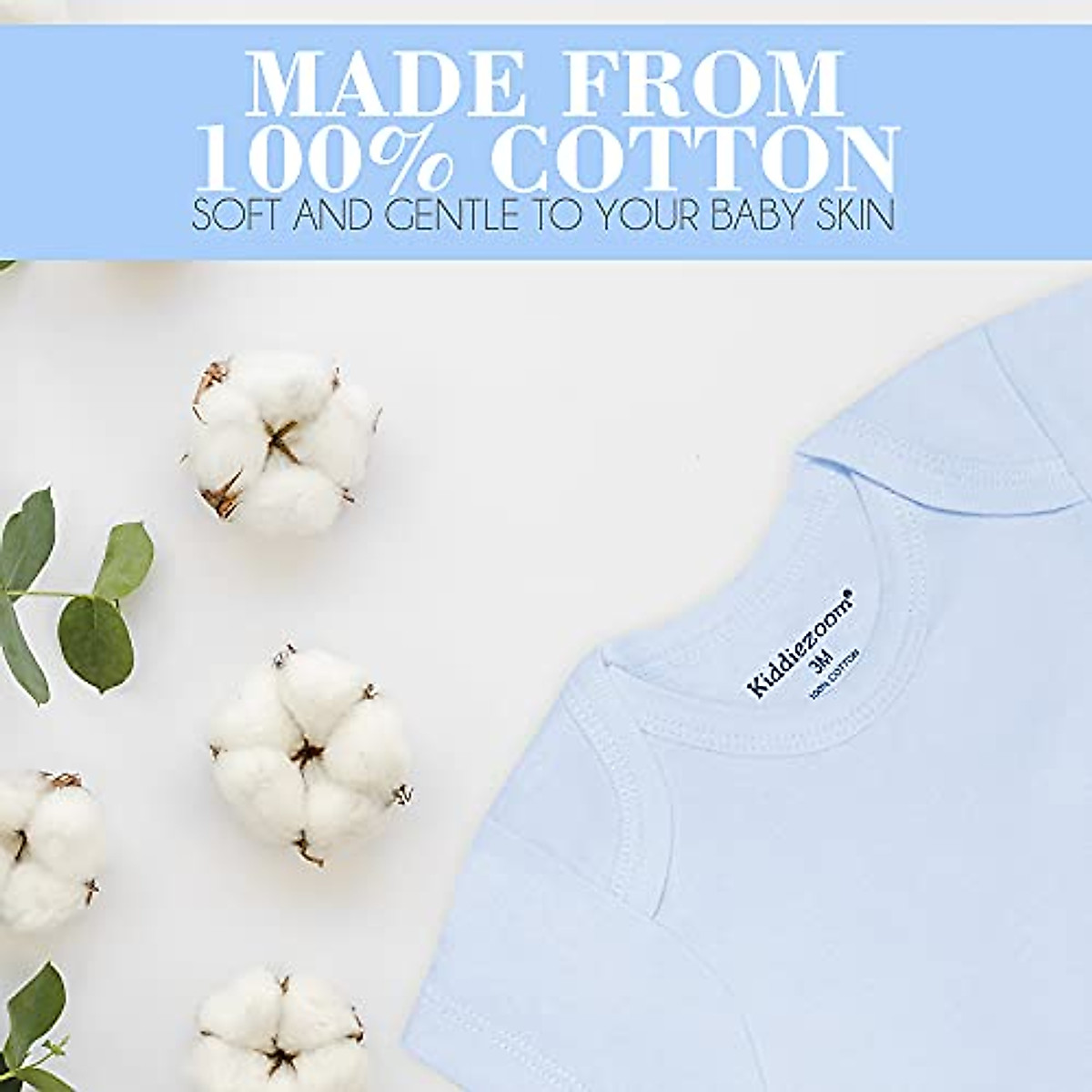 Peek A Baby Gift Blue Baby Boys Onesies Cupcake Gift Set – Baby Shower Cupcake and Lollipop Gift Set | Newborn Bodysuits Onesies Gift Set, 7 Piece Set