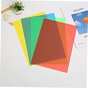 20pcs A4 Writing Pad Desktop Protector Office Notepad Desk Notepad Plastic Paper Pad Anti- Static Writing Mat Writing Pad Plastic Board Office Writing Pad Exam Board