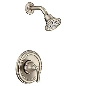 Moen Brantford Brushed Nickel Posi-Temp Pressure Balancing Shower Trim Kit, Valve Required, T2152BN