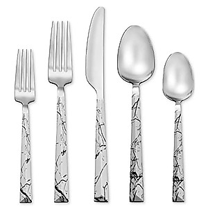 Hampton Forge White Dali Marble 16 Piece Set, 1.80 LB