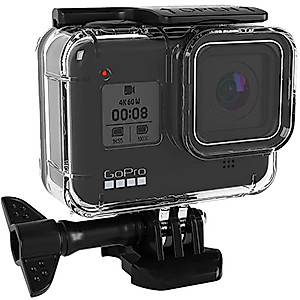 OKFUN 44M/144FT Waterproof Case for Go Pro Hero 8 Black, Protective Underwater Dive Housing Shell with Bracket Accessories for Go Pro Hero8 Action Camera