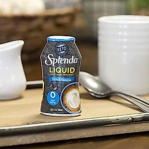 SPLENDA LIQUID Zero Calorie Liquid Sweetener, Original French Vanilla, 1.68 Fl Oz