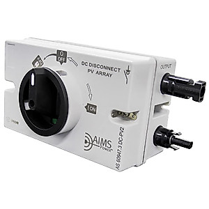 AIMS Power Solar PV DC Quick Disconnect Switch 1200V 32 Amp