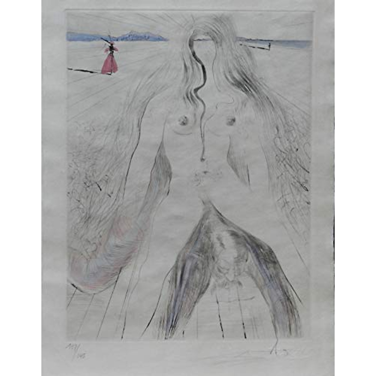 La Venus aux Fourrures Woman on Horse