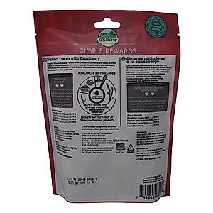Simple Rewards Small Animal Treats 3 Flavor Variety Bundle (1) Each: Baked Cranberry, Freeze Dried Bananas, Baked Veggie, 1-2 Ounces