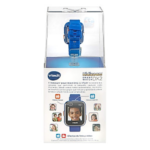 VTech Kidizoom Smart Watch DX2 Kids Smart Watch with Dual Camera Estandar Blue - Spanish Version