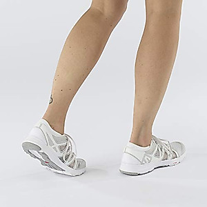 Salomon Crossamphibian Swift 2 Hiking Shoes for Women Sneaker, Lunar Rock/White/Alloy, 9