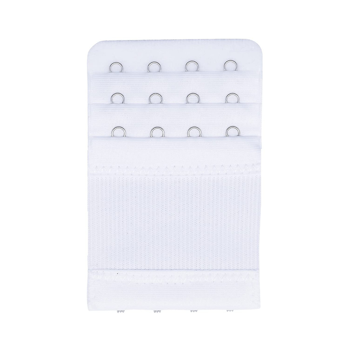 DoHope Elastic Back Bra Extender 4 Hook 3 Row 3/4" Stretchy Extension Tape Multi Color (5PCS Multi Color (Hook Center Size 1/2"))