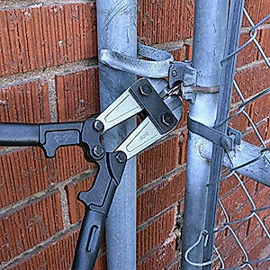 RIDGID 14228 Model S30 Heavy-Duty Bolt Cutter, 31”, Red & WORKPRO W017004A Bolt Cutter, Bi-Material Handle with Soft Rubber Grip, 14", Chrome Molybdenum Steel Blade