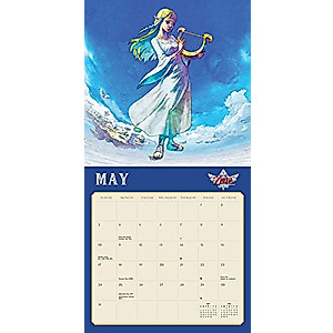 Legend of Zelda 2020 Wall Calendar