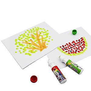 Yuanhe Bingo Daubers Dot Markers - Mixed Colors Set of 12 Pack