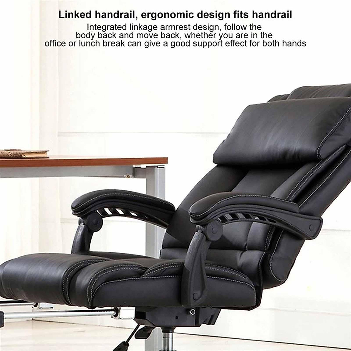 Esquirla 2X Office Chair Armrest Linkage Armrest Armrest Replacement, 4 Holes