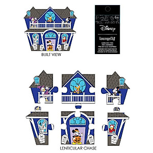 Loungefly Disney Mickey & Friends Haunted House Blind Box Pins [ONE RANDOM PIN]