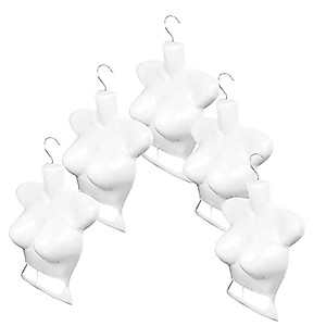 Zerodeko 20 pcs Mannequin Hanger Torso Clothing Display Clothing Display Rack Sewing Mannequin Manikin Body Female Mannequin Model Mannequin Body Coat Hangers Woman Plastic Underwear Girl