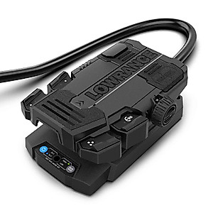 Lowrance Ghost - Freshwater Trolling Motor, 52" Shaft, Bow Mount, 97/120 lbs Thrust with Configurable Foot Pedal, HDI Sonar