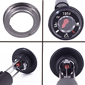 Fuel Gas Tank Gauge Meter Fits for Grizzly 600 Big Bear Kodiak 400 Replaces 4SH-24260-11-00 4SH-24260-00-00