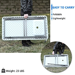 VINGLI Outdoor Folding Fish and Game Cleaning Table w/Sink| Portable & Durable, Standard Garden Connection, Upgraded Drainage Hose, Stainless Steel (Classic)…