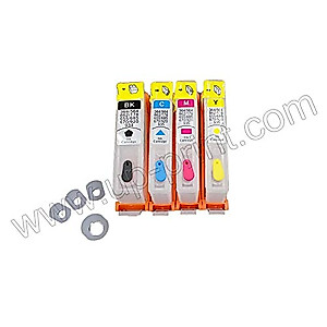 UniPrint 4pcs 564 564XL refillable Ink Cartridge Compatible for hp Photosmart 5510 5511 5512 5514 5515 5520 5522 5525 6510 6512 6515 6520