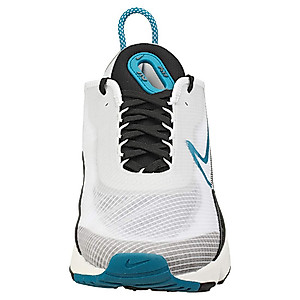 Nike Men's AIR MAX 2090 Running Shoe, White Green Abyss Black Pure Platinum Summit White Lt Smoke Grey, 14