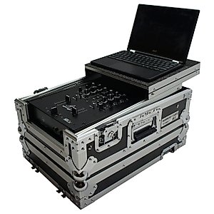 Harmony Audio HC10MIXLT Flight DJ Laptop Glide 10" Mixer Custom Case Compatible with Numark M2