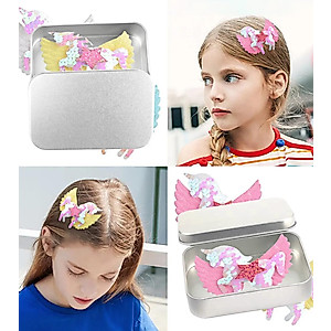 Shirin Packaging Small Tins With Lids Altoid Tins Empty Mint Containers Steel Metal Hinged Tin Box Lids for Storage Small Tin Pocket Tin Box 40/1