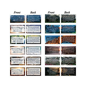 JBH Creations Serenity Prayer Cards - Pack of 48