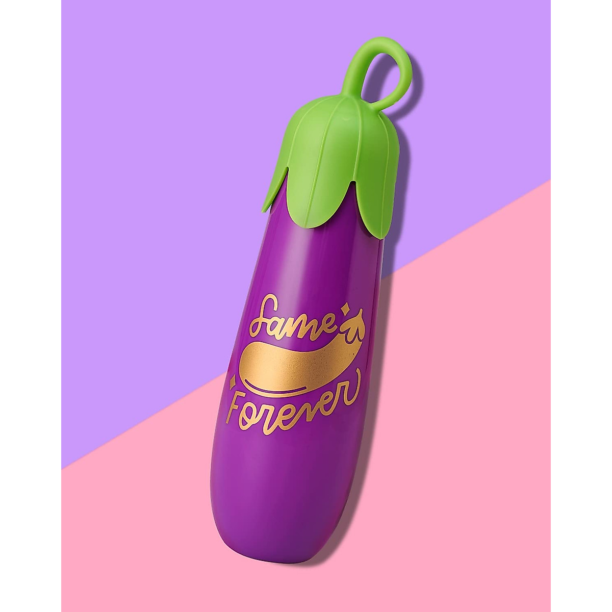 xo, Fetti Bachelorette Party Eggplant Water Bottle, 16 oz | Bach Party Decoration, Bridesmaid Favor, Bride to Be Gift + Bridal Shower Supplies