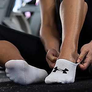 Under Armour Women's Breathe Lite Ultra Low Socks, Multipairs, Pink Elixir Assorted (3-Pairs), Medium