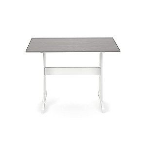 Linon Grey and White Breakfast Dining Set Ardmore Nook