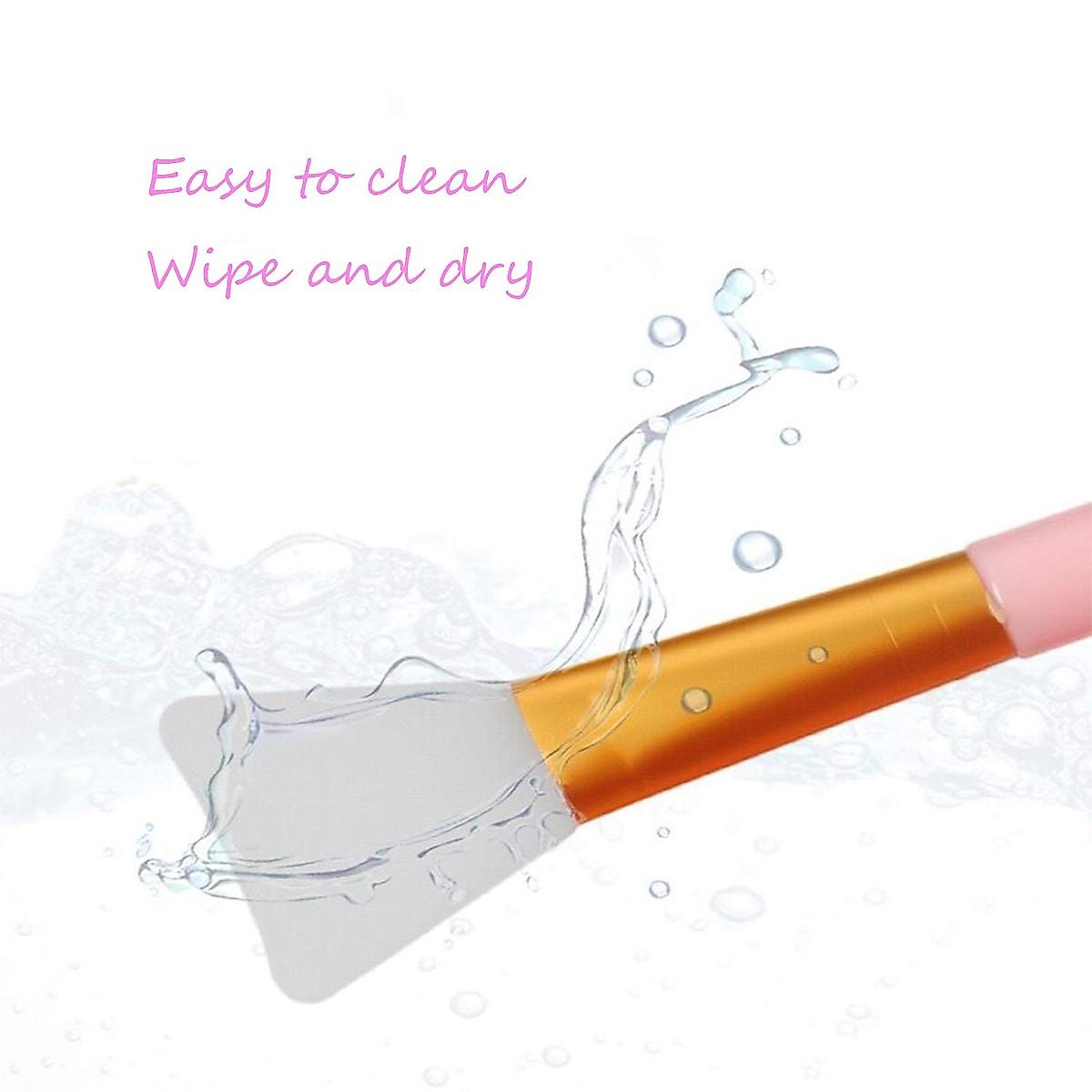 Silicone Face Mask Brush, Mask Beauty Tool, Soft Silicone Facial Mud Mask Applicator Brush 12 Pcs.