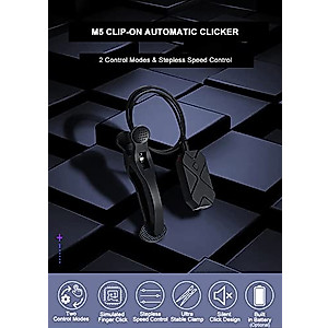 Maki Auto Screen Clicker M5, Automatic Phone Screen Tapper, Clipon Clicker Stepless 53x26x13.5mm