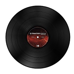 Native Instruments Traktor Scratch Control Vinyl MK2 - Black, Single Vinyl
