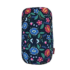 Bookishbunny Microbead Cylinder Bolster Roll Pillow 13" x 7" (Flowers)