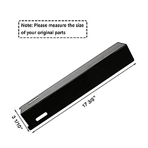Hisencn Parts Kit Replacement Fits for Brinkmann 5 Burner 810-8501-S, 810-8502-S Gas Grill Models, Grill Burners, Heat Plates, Crossover Tubes