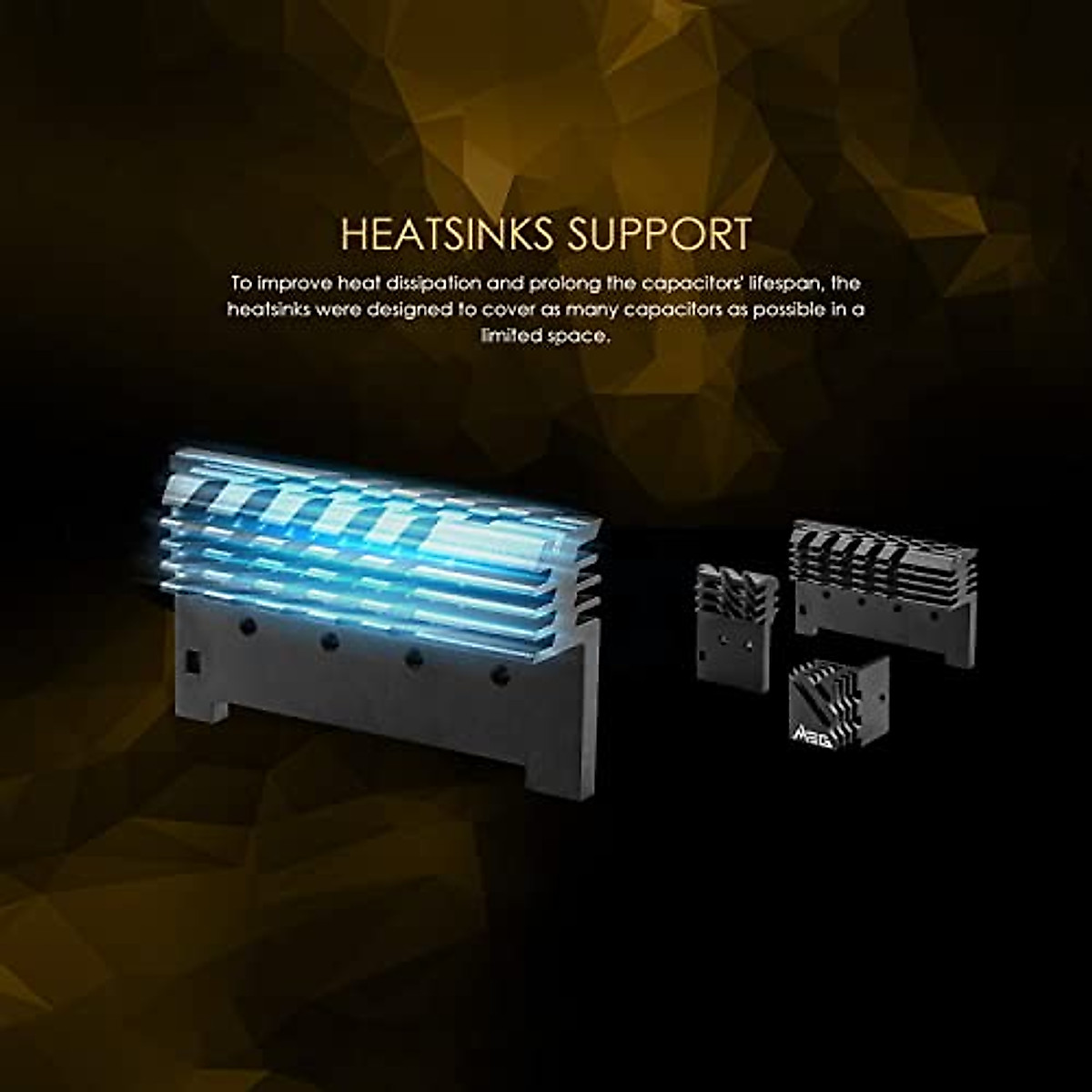 MEG Ai1300P PCIE 5 & ATX 3.0 Gaming Power Supply - Full Modular - 80 Plus Platinum Certified 1300W - 100% Japanese 105°C Capacitors - Compact Size - ATX PSU