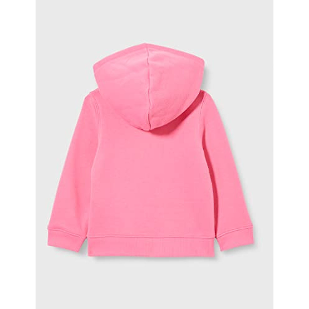 Amazon Essentials Girls' Fleece Zip-Up Hoodie Sweatshirt, Bright Pink, Medium