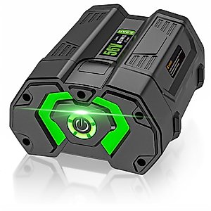 NELEBUTO Replacement EGO 56V Battery,5.0Ah Battery Compatible with All EGO 56 Volt Power+ Tools