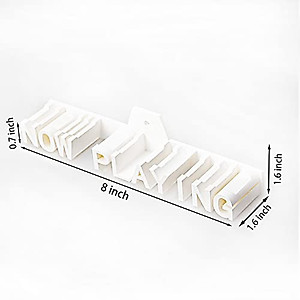 Now Playing Record Stand |Vinyl Wall Mount Shelf |Exotic 3D Wall Mount Shelf | Record Display Stand for Albums |Minimalist White
