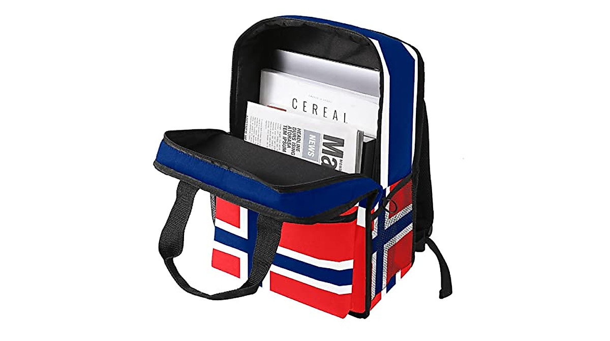 Norway Flag Travel Backpack | Carry On & Hiking Rucksack