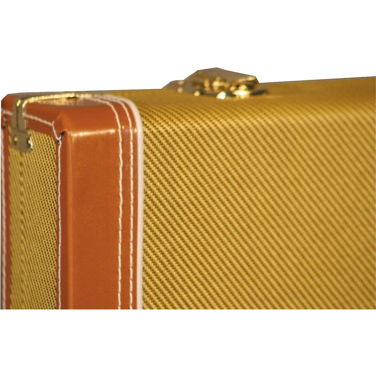 Gator Cases Deluxe Wood Standard Fits Fender Stratocaster/Telecaster Electric Guitar Case (GW TW)