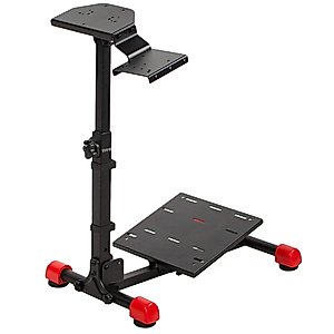 VIVO Racing Wheel Stand with Gear Shifter and Pedal Mount Wheel, Gear Shifter, Pedals Not Included Fits Logitech, Thrustmaster, Fanatec, Compatible with Xbox, Playstation 3, PC Games STAND-RACE1A