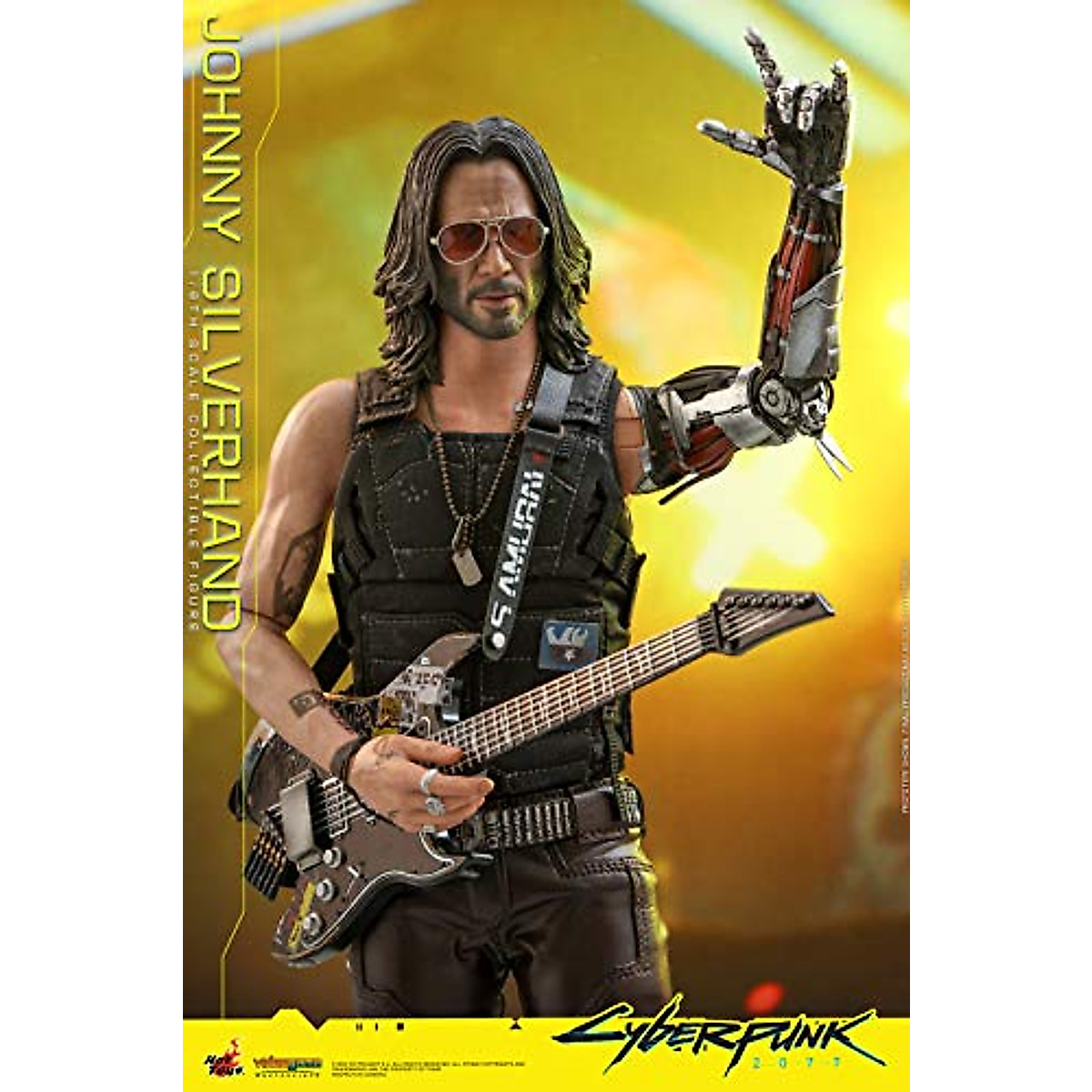 Hot Toys 1:6 Johnny Silverhand - Cyberpunk 2077, Multicoloured
