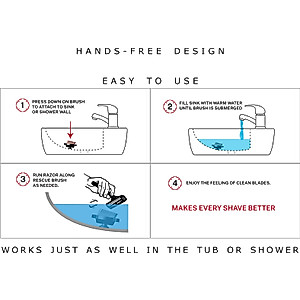 Moptrek leaning Brush - The Original Rescue Brush by Shave Rescue